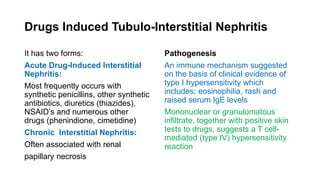 tubulointerstitial diseases- | PPTX