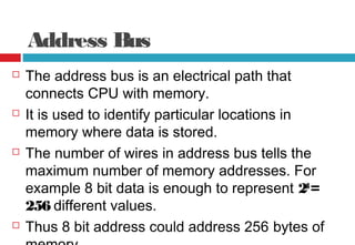 Components of a computer-Unit-2 | PPT