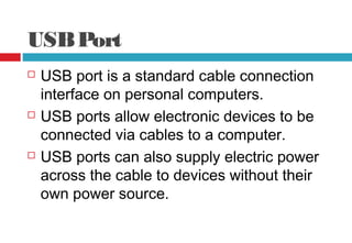Components of a computer-Unit-2 | PPT