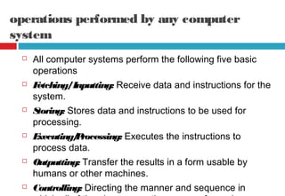 Components of a computer-Unit-2 | PPT