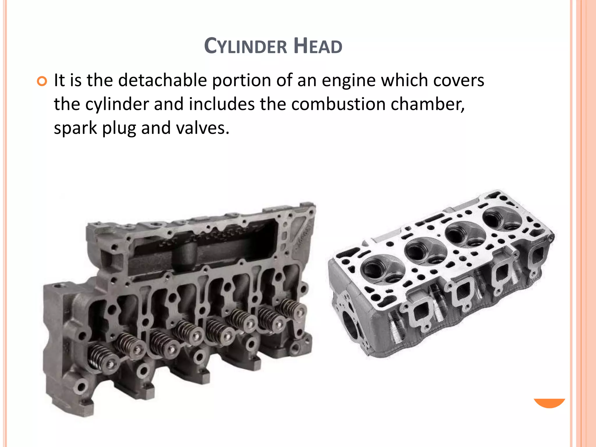Introduction of engine components | PPTX