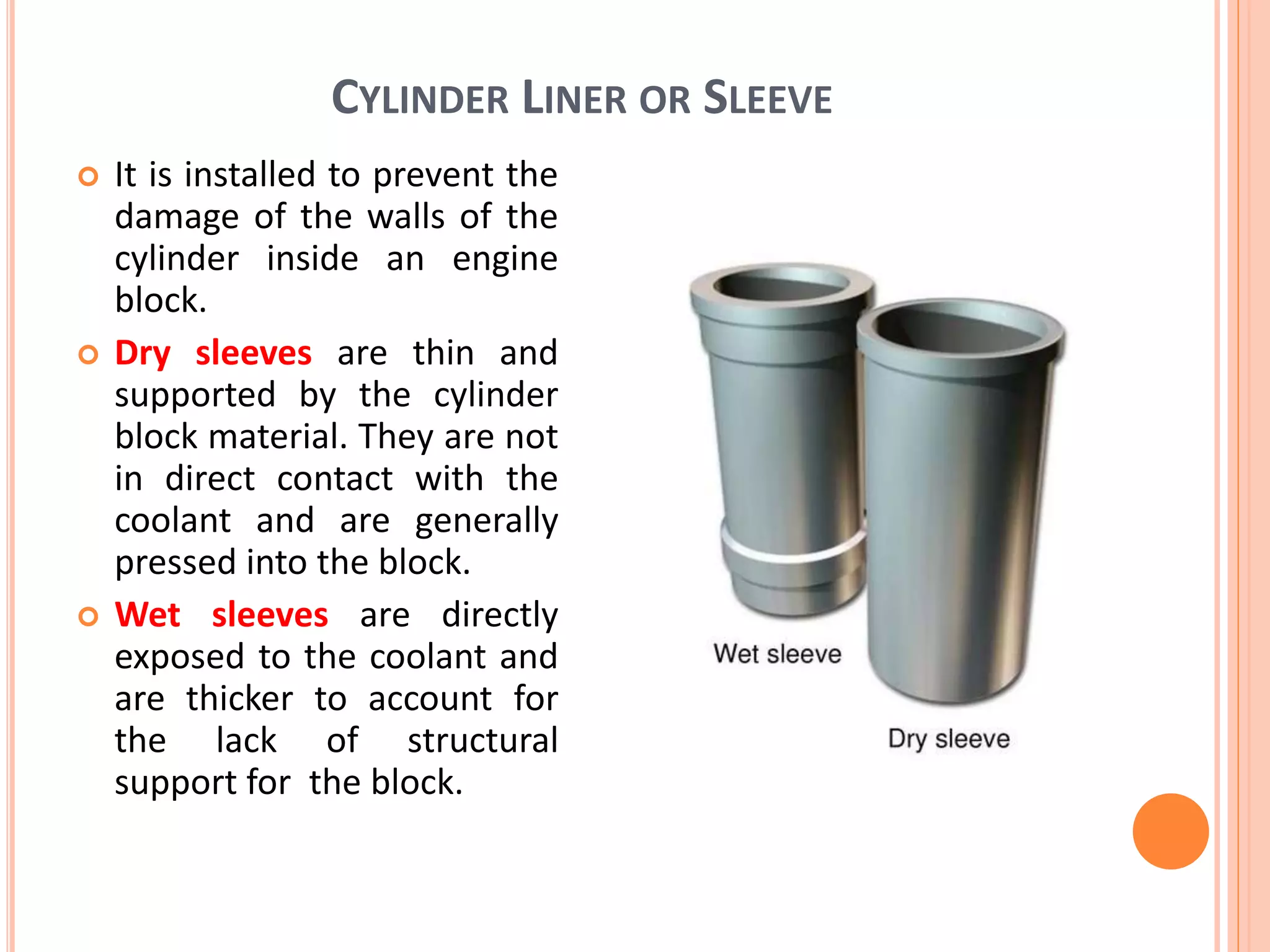 Introduction of engine components | PPTX