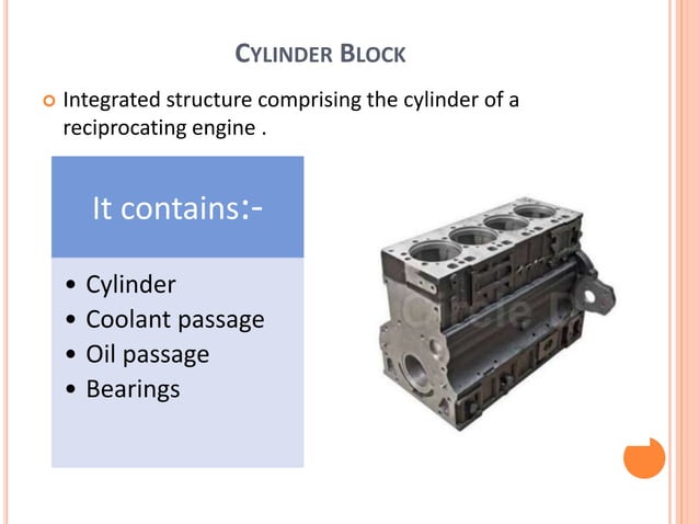 Introduction of engine components | PPTX