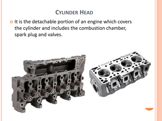 Introduction of engine components | PPTX