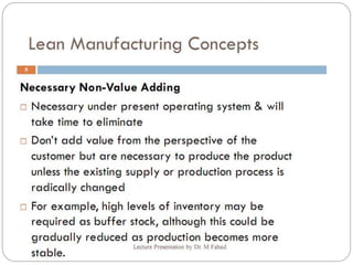 Lean manufacturing & Supply Chain | PPT