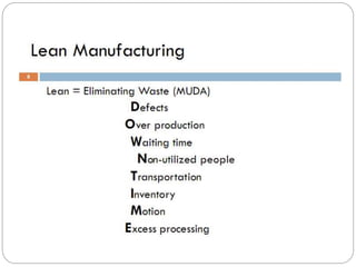 Lean manufacturing & Supply Chain | PPT