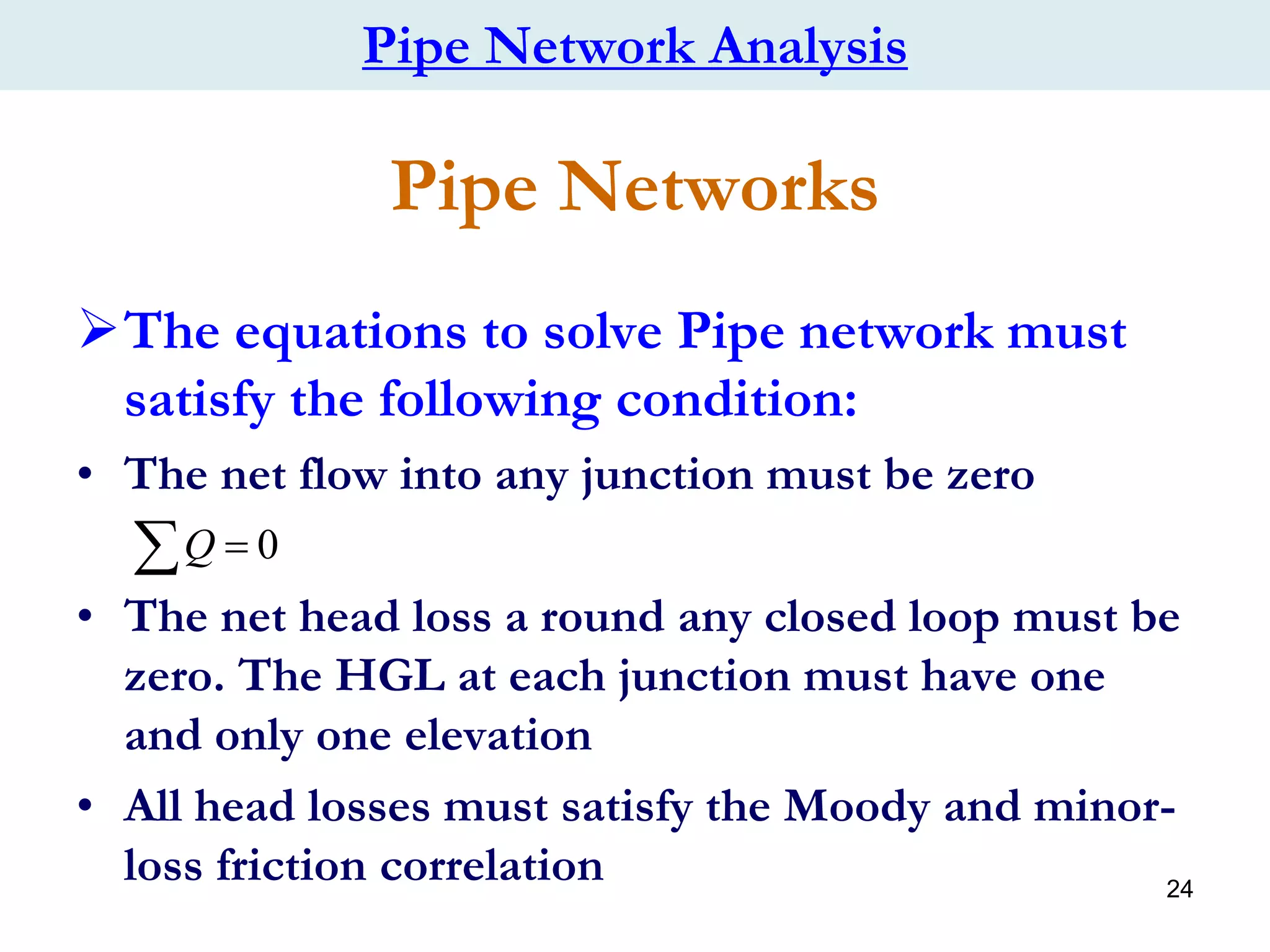 design and analysis of water distribution System | PDF