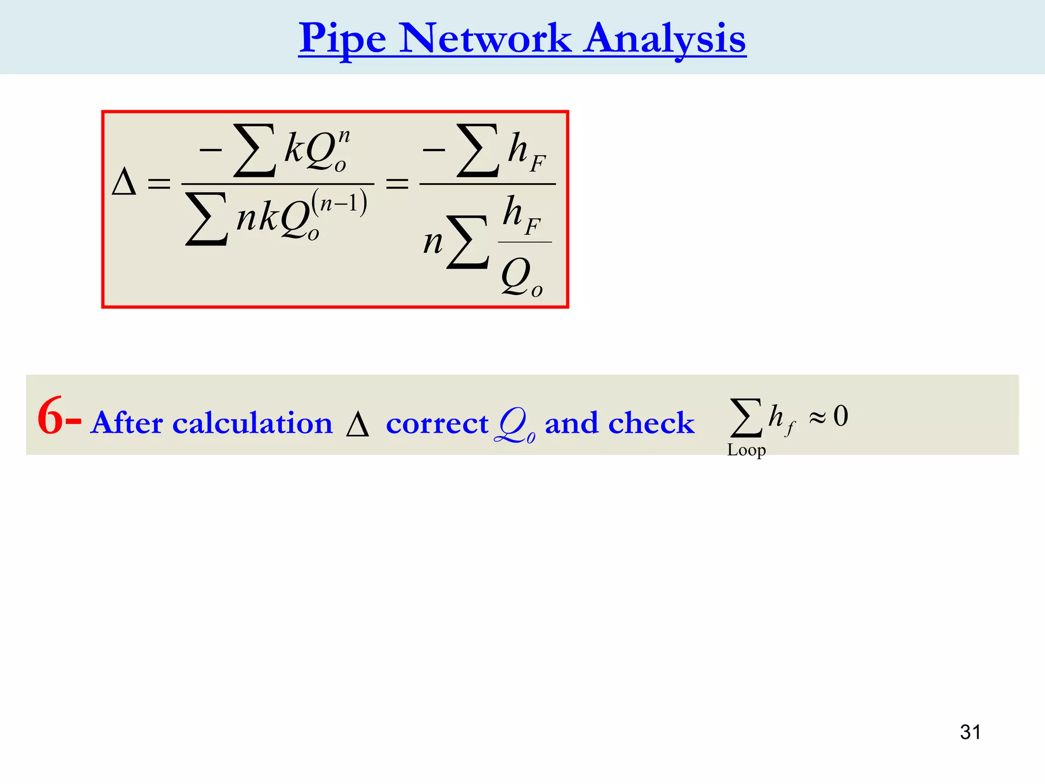 design and analysis of water distribution System | PDF
