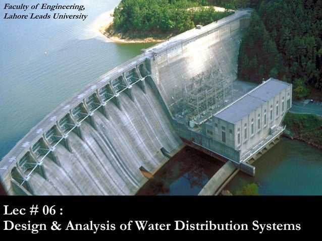 design and analysis of water distribution System | PDF