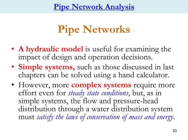 design and analysis of water distribution System | PDF