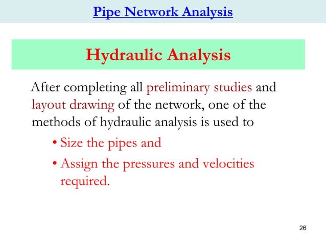 design and analysis of water distribution System | PDF