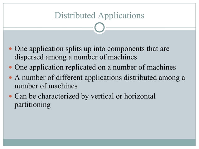 Lec 6 (distributed processing ) | PPT