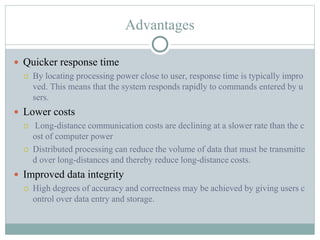 Lec 6 (distributed processing ) | PPT