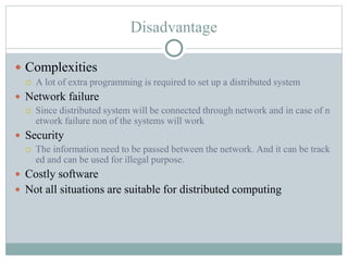 Lec 6 (distributed processing ) | PPT