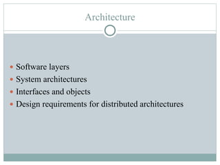 Lec 6 (distributed processing ) | PPT