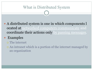Lec 6 (distributed processing ) | PPT