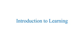 Lec 6 learning | PPT