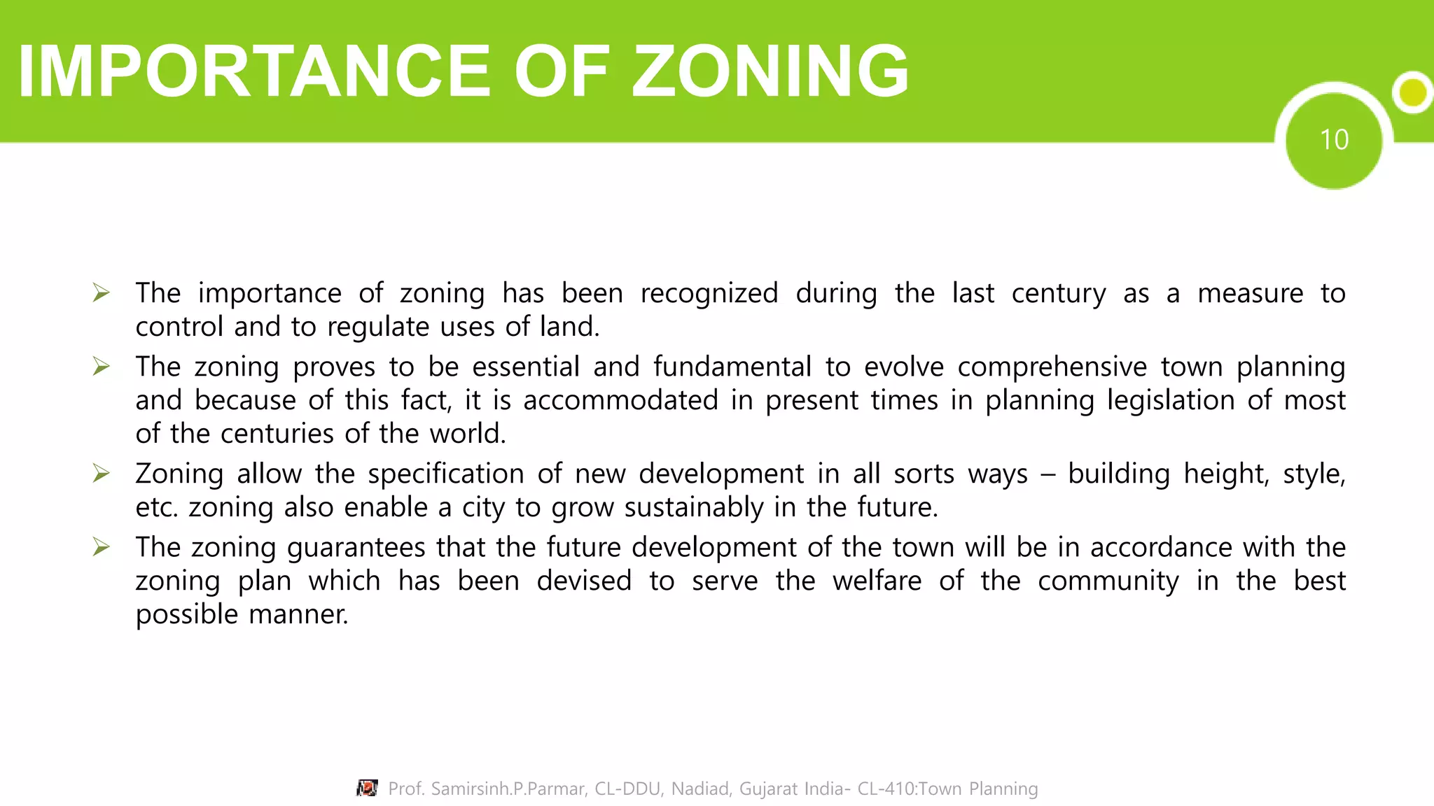 Lec -6 URBAN ZONING.pptx