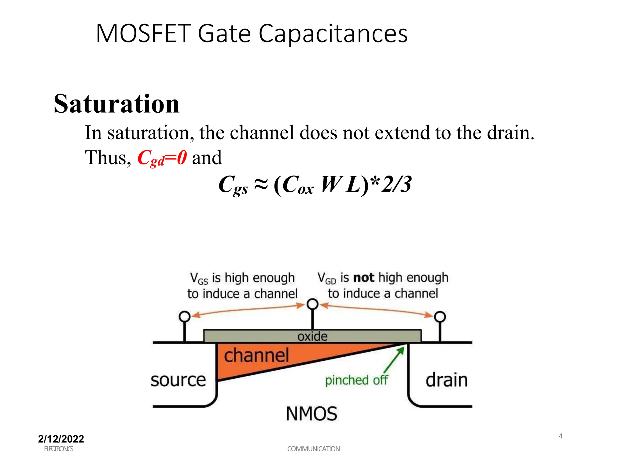 Lecture-7_MOS-Capacitance Gate and parasitic | PPTX
