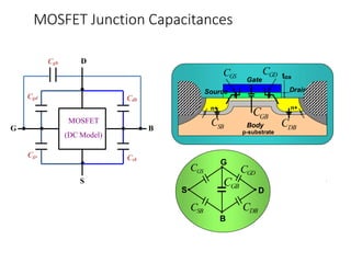 Lecture-7_MOS-Capacitance Gate and parasitic | PPTX