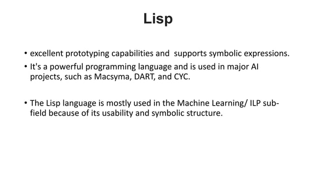 Lec 8 ai implementation | PPT