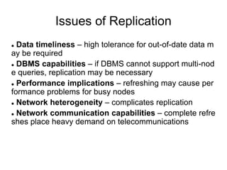 Lec 8 (distributed database) | PPT