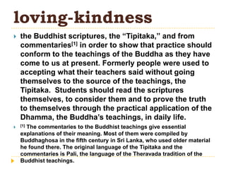 Lec. 8 the analysis and selection of the doctrines in tipitaka for ...