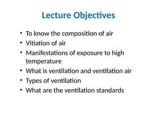 Lecture- Air and Ventilation MBBS 3rd year.pptx