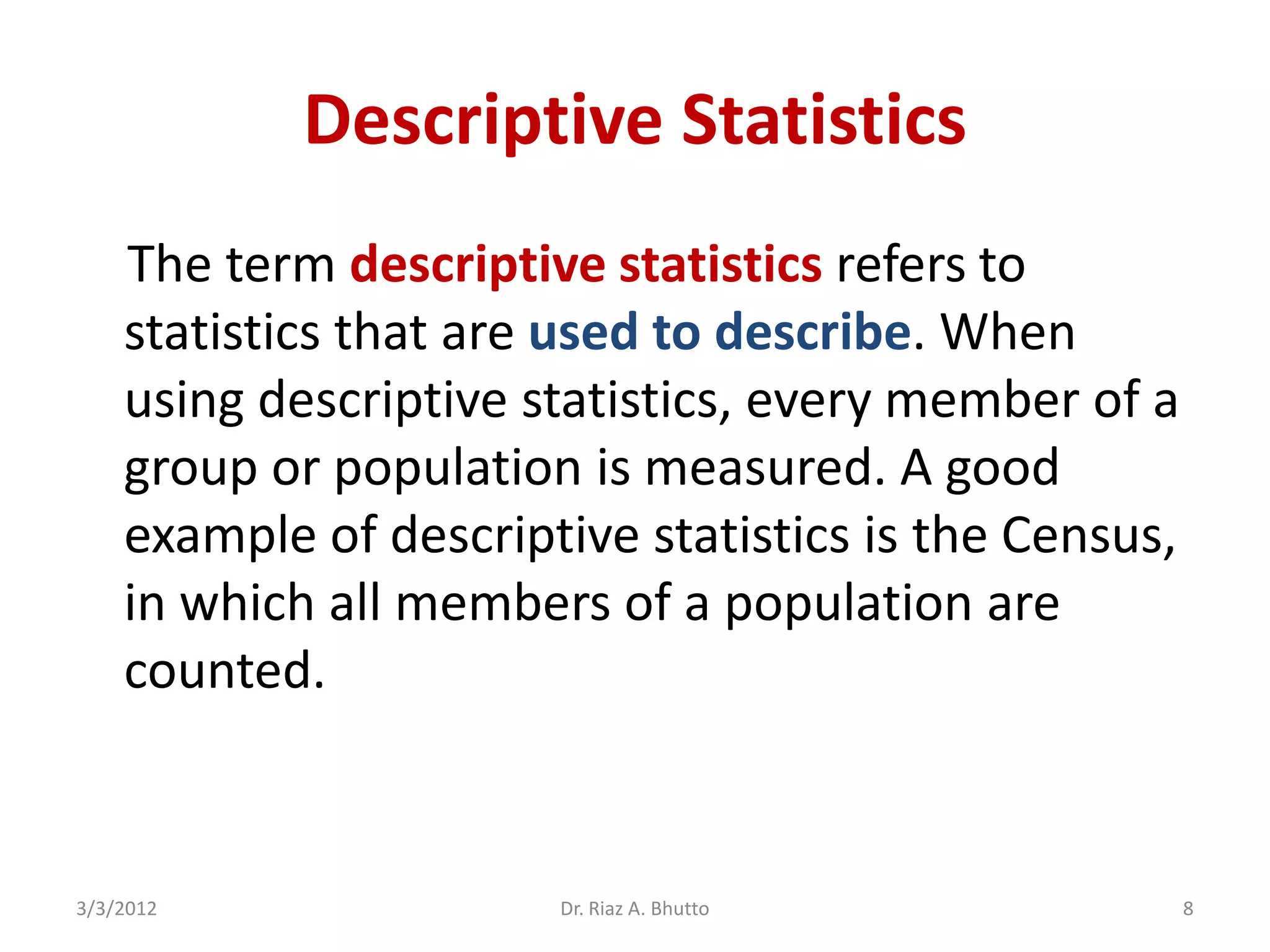 Lec Biostatistics Introduction Ppt