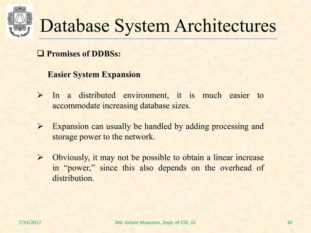 Database System Architecture | PPT