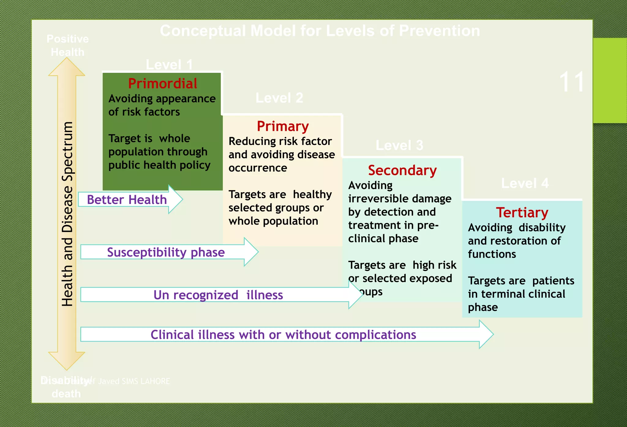 Lec levels of prevention intervention 2021 | PPT