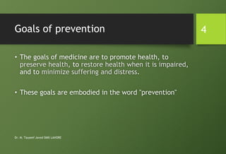 Lec levels of prevention intervention 2021 | PPT