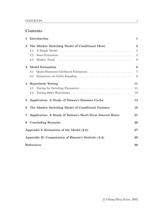 Lec markov note | PDF