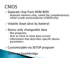 Lec post , bios , cmos | PPT