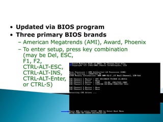 Lec post , bios , cmos | PDF