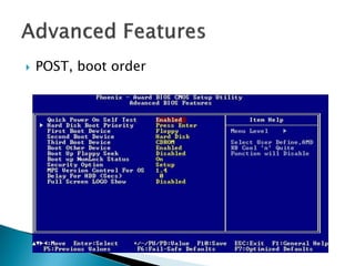 Lec post , bios , cmos | PPT