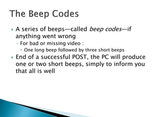Lec post , bios , cmos | PPT