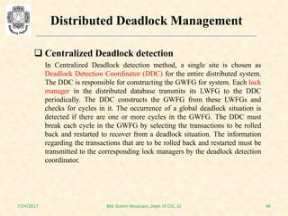 Transparency and concurrency | PPT
