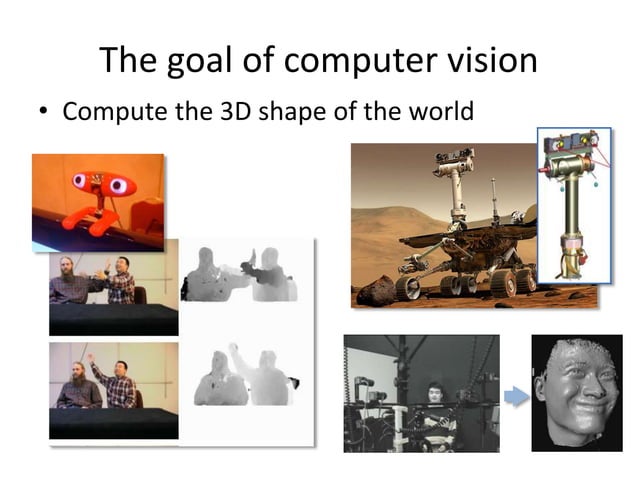 Computer vision introduction | PPT Computer vision introduction | PPT