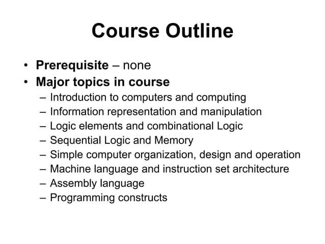 introduction to computer engineering | PPT