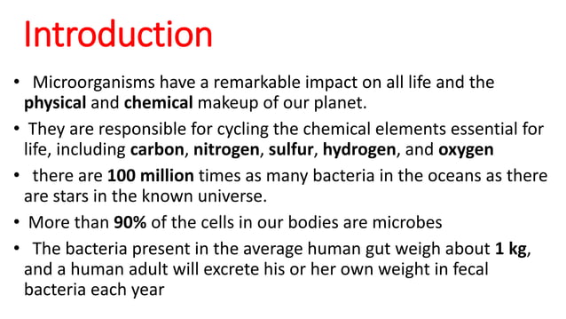 Lec 01. introduction to microbiology | PDF