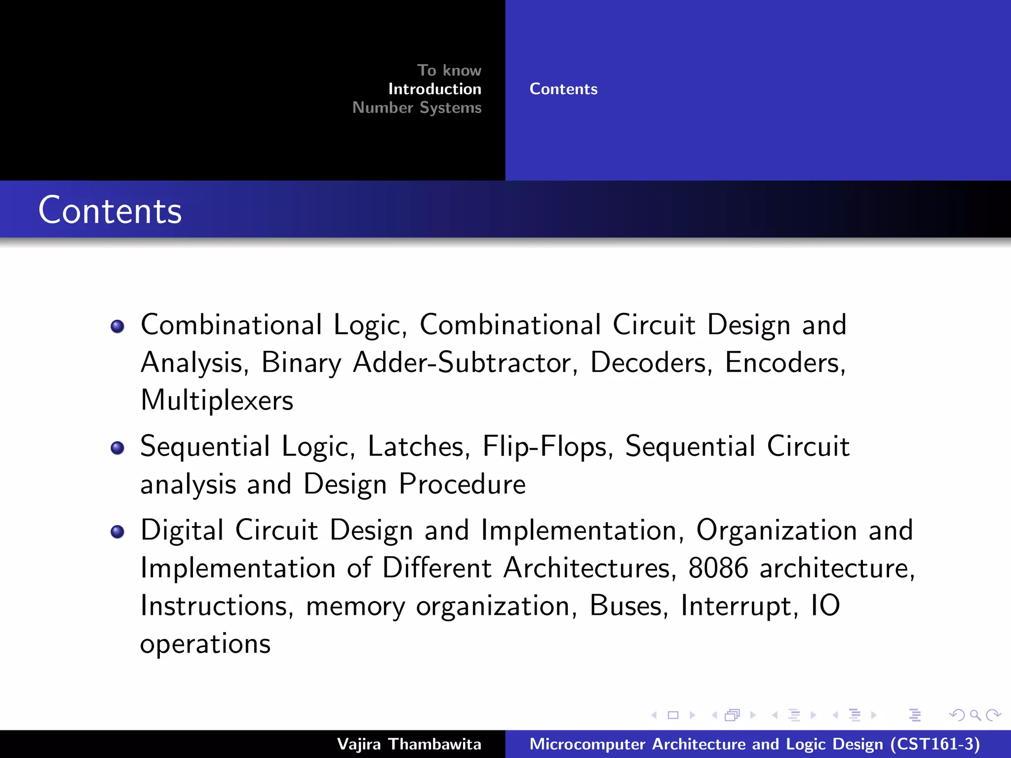 Lec 01 Microcomputer Architecture And Logic Design Pdf Programming Languages Computing