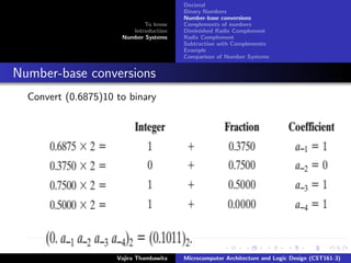 Lec 01 - Microcomputer Architecture and Logic Design | PDF | Programming Languages | Computing