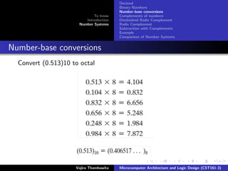Lec 01 - Microcomputer Architecture and Logic Design | PDF