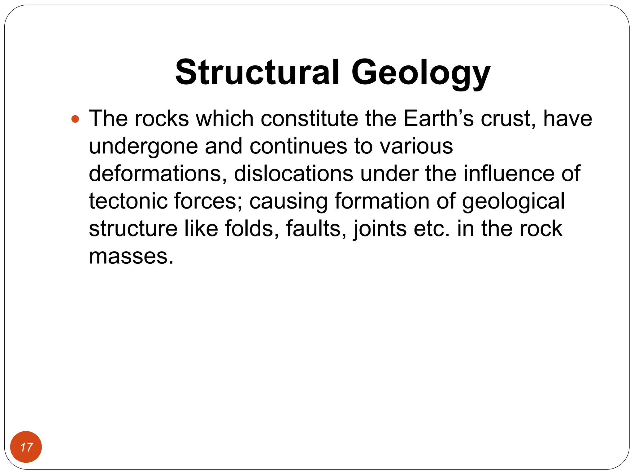 Geological Survey Civil Engineering 3rd PDF | PPT