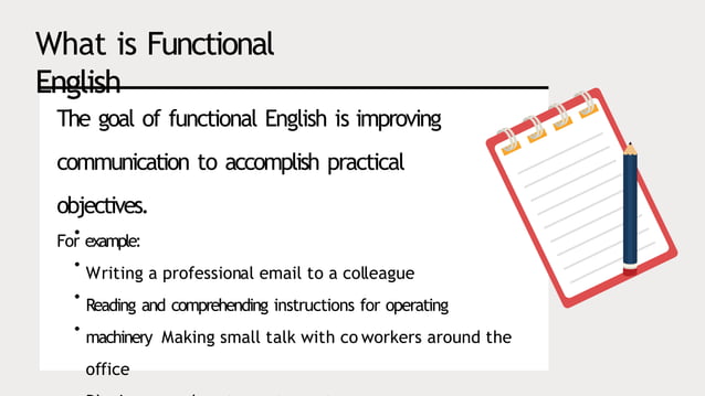 Functional English(What is functional English) | PPTX