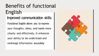Functional English(What is functional English) | PPTX