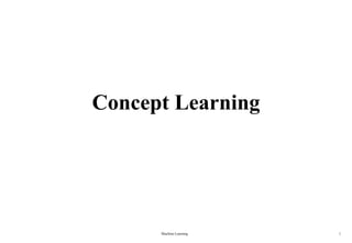 Concept Learning in hypothesis in machine Learning by tom m mitchel | PDF