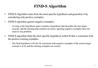 Concept Learning in hypothesis in machine Learning by tom m mitchel | PDF