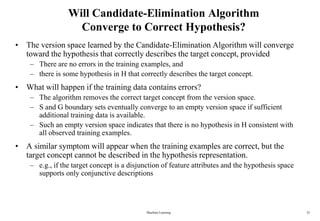 Concept Learning in hypothesis in machine Learning by tom m mitchel | PDF